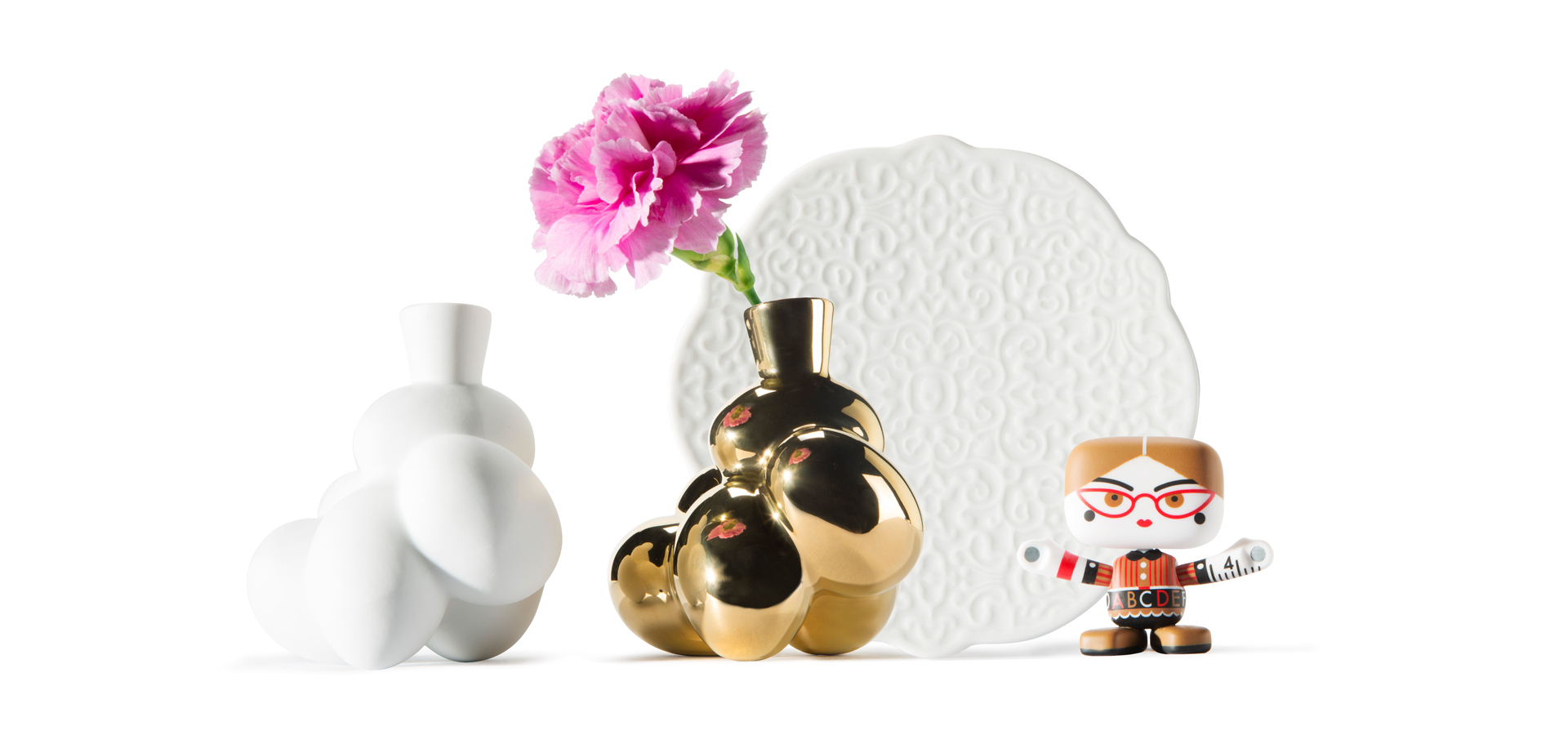 Egg Vase Gold - Small - Da Capo Al Coda Gallery