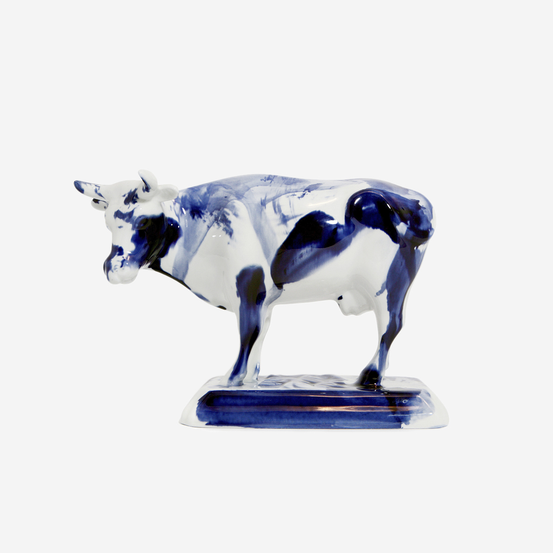 Delft Blue Cow - Da Capo Al Coda Gallery