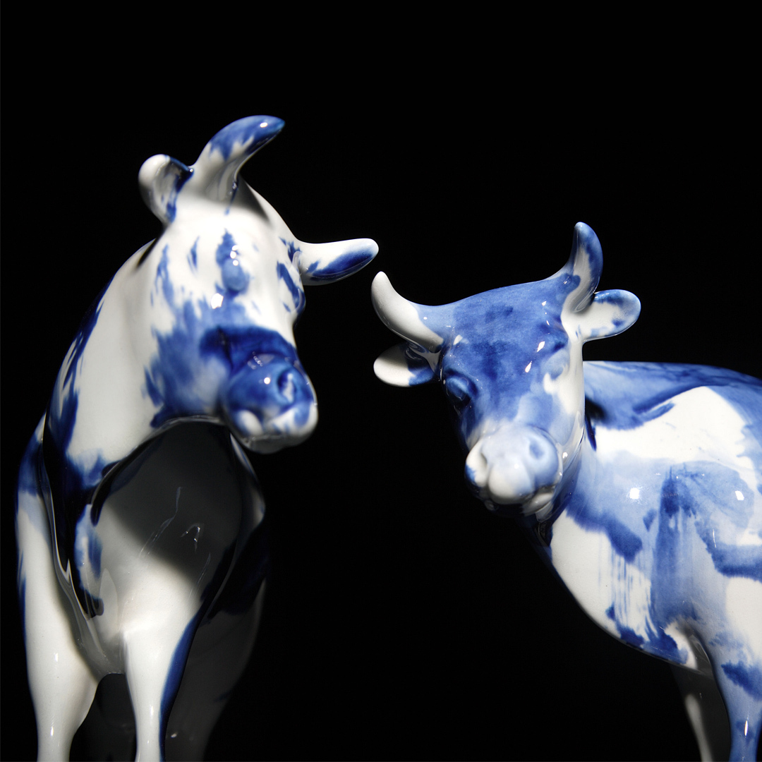 Delft Blue Cow - Da Capo Al Coda Gallery
